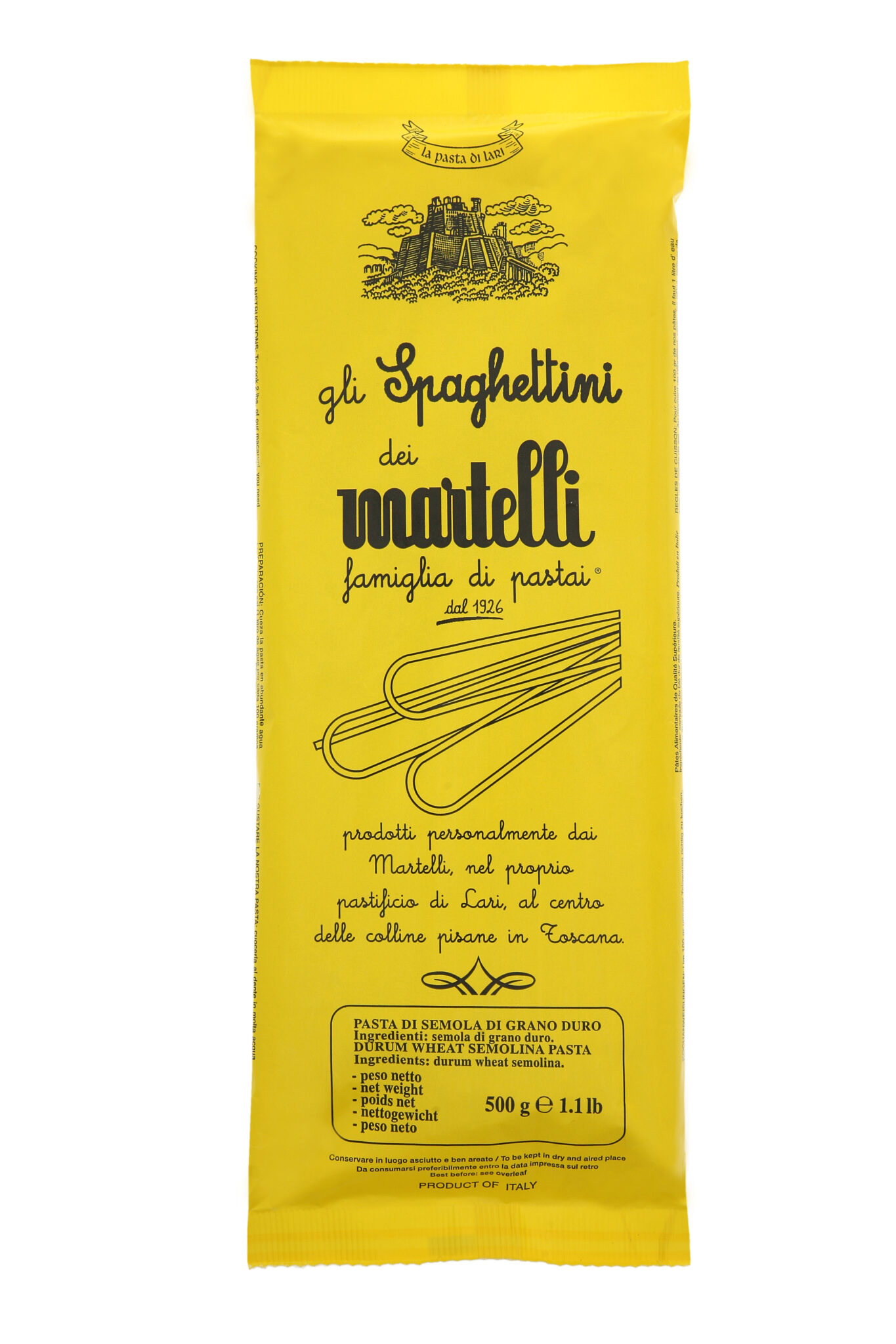 MARTELLI SPAGHETTINI 20x500g - Cibosano