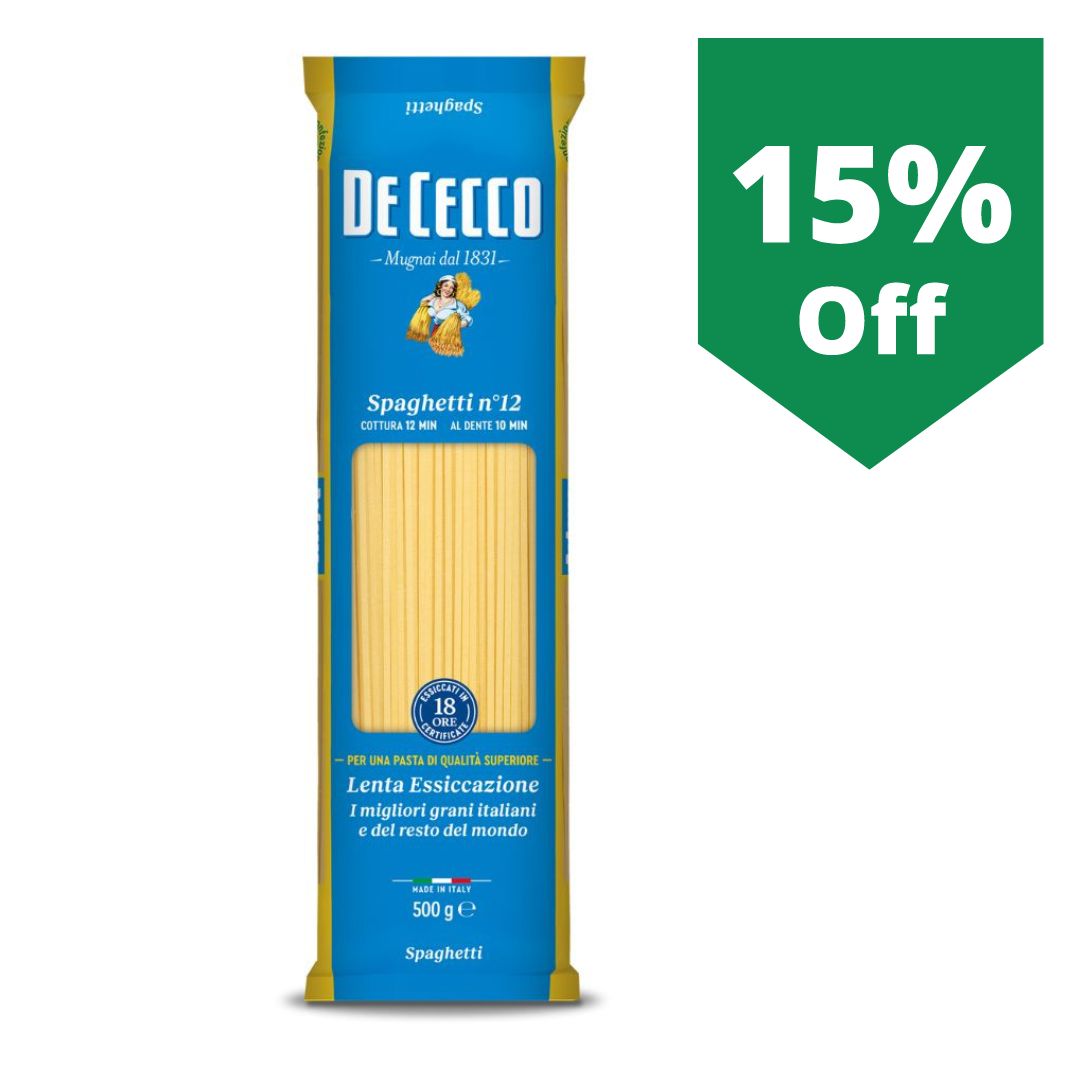 DE CECCO SPAGHETTI N.12 24x500g - Cibosano