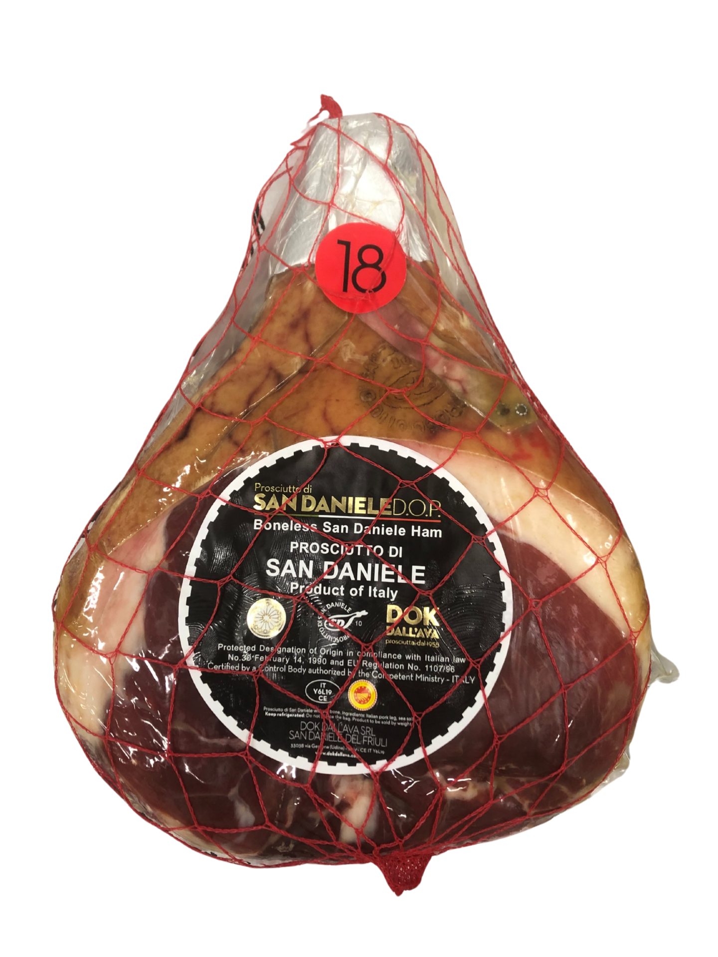 DOK PROSC. SAN DANIELE 16-18mth 8kg pressed - Cibosano